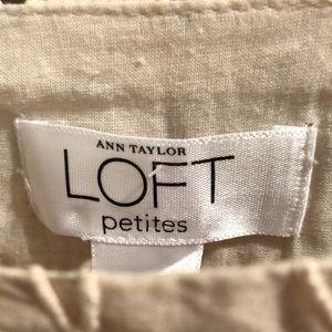 LOFT | Tops | Top By The Loft P Beige Eyelet Great | Poshmark